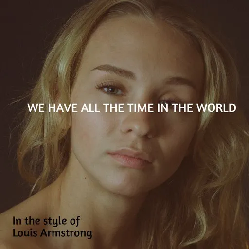 Louis Armstrong - We Have All The Time In The World Karaoke | Singa